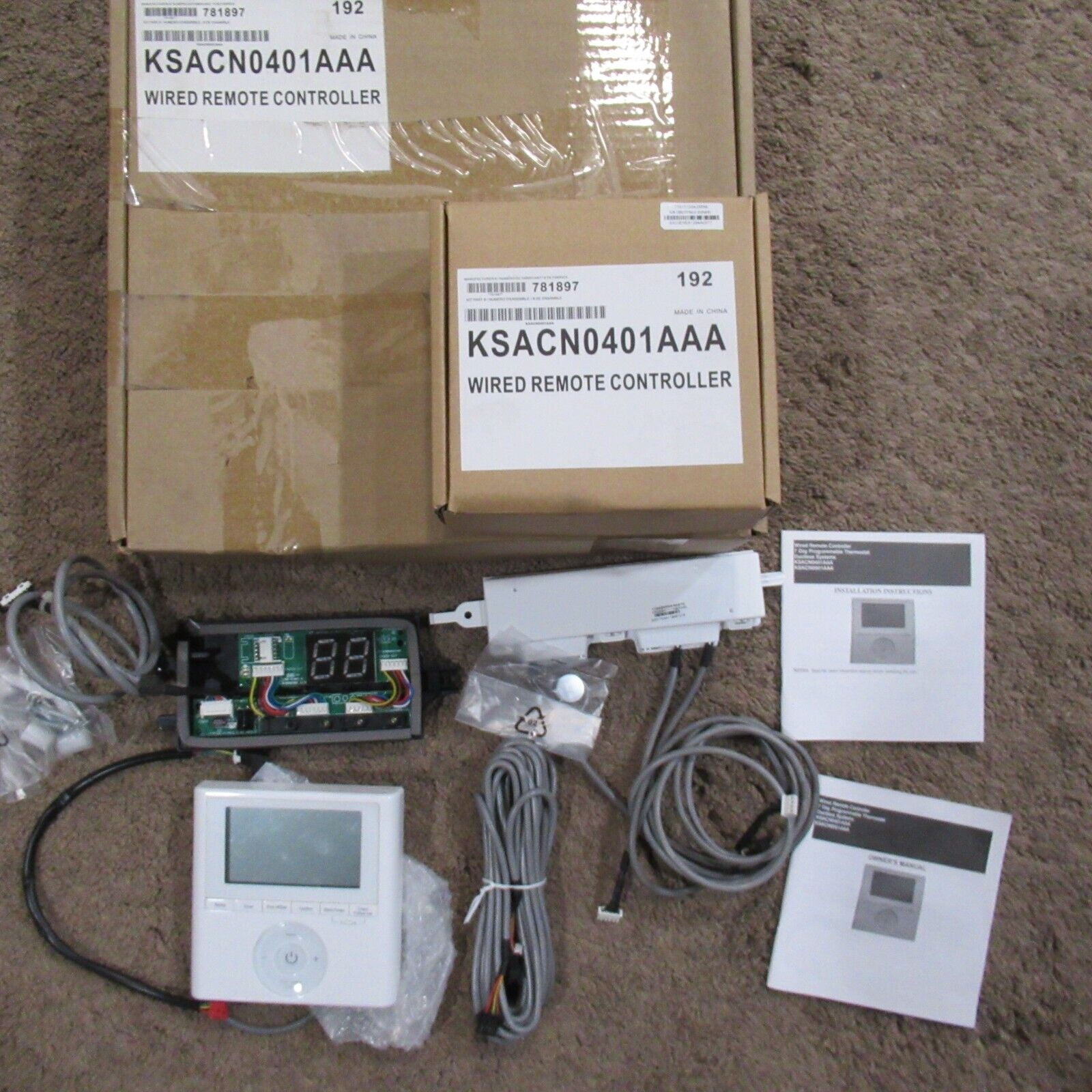 Carrier KSACN0401AAA Wired Remote Controller Kit, New - Walmart.com