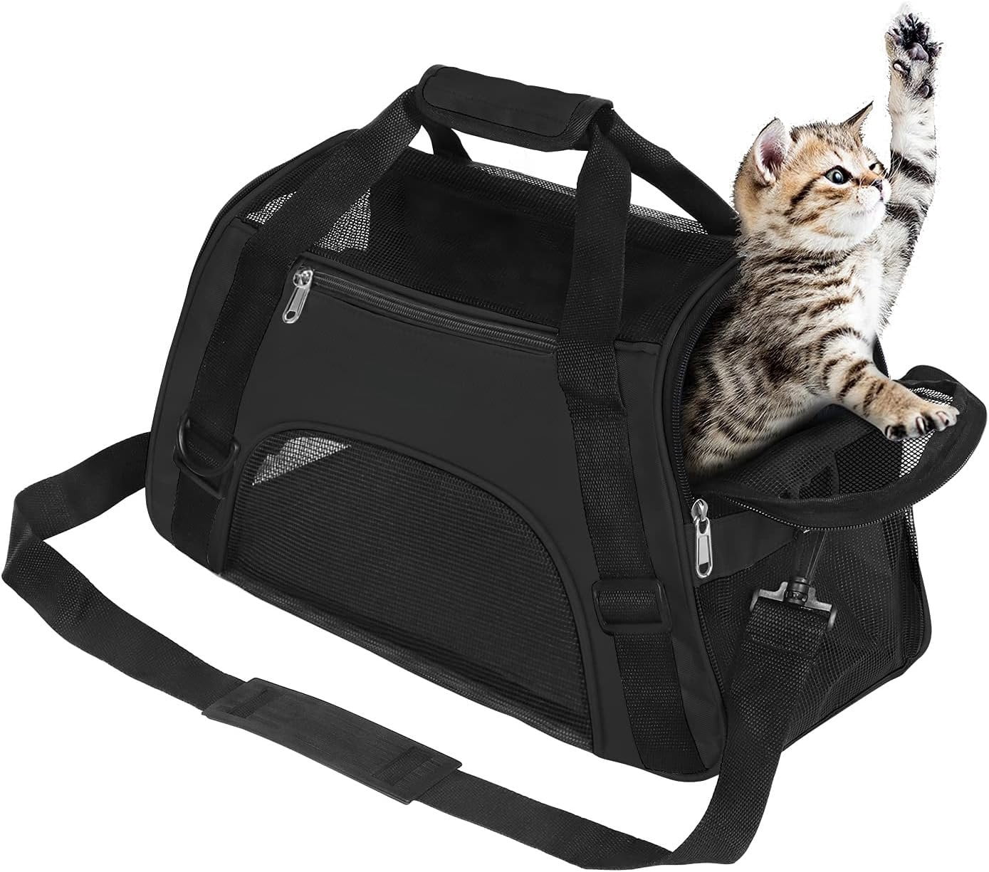 Carrier Soft-Sided Airline Approved Pet Carrier Bag,Pet Travel Carrier ...