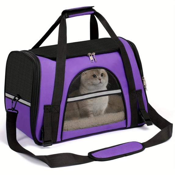 Carriers for Cats, Secure Zipper Anti-Escape Pet Carrier Backpack ...