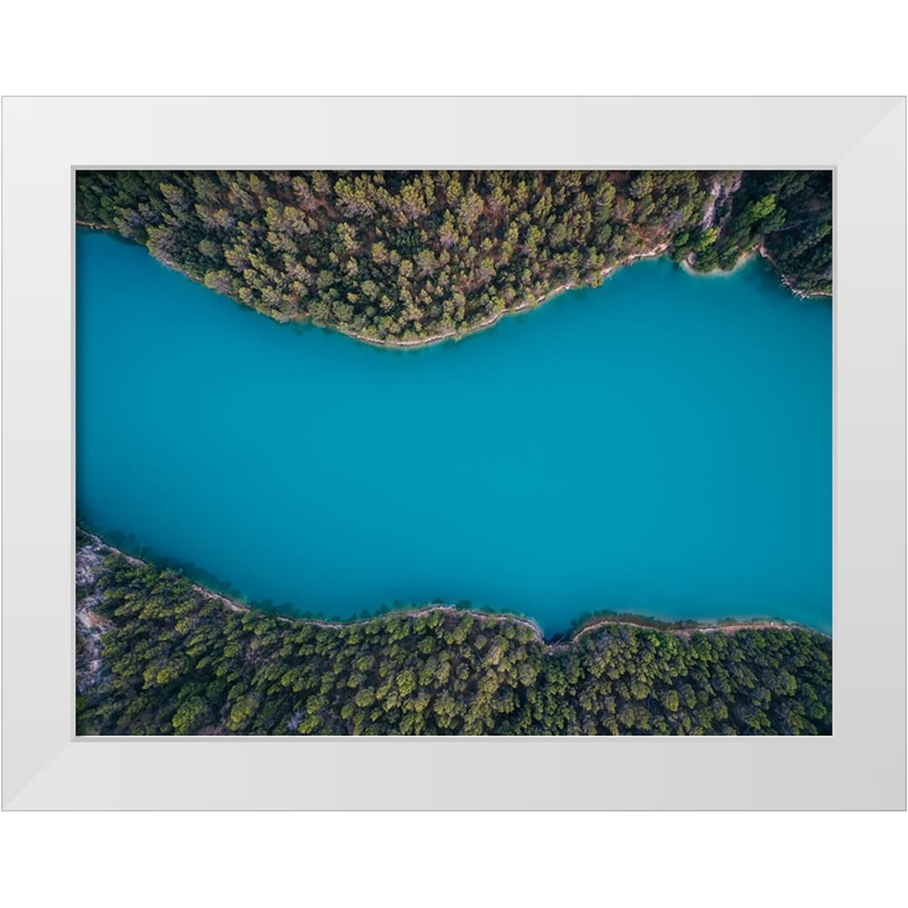 Carrillo Lopez, Antonio 24x19 White Modern Wood Framed Museum Art Print ...