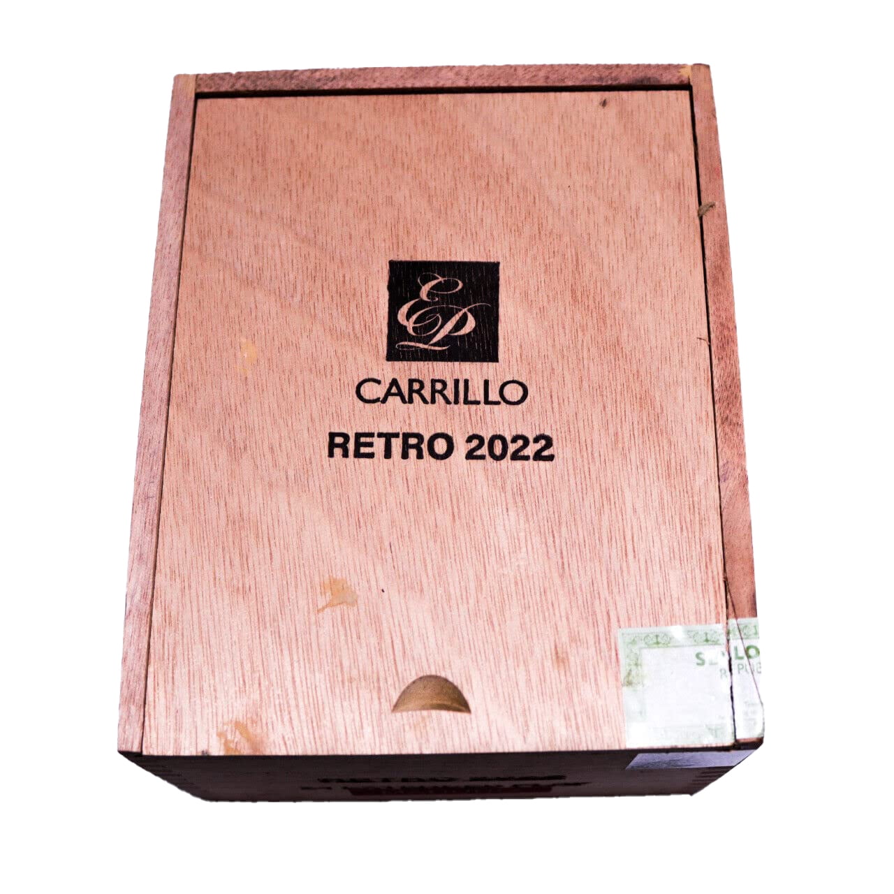 Carrillo Retro 2022 Extended Play Empty Wood Cigar Box 6.75" x 5.25" x ...