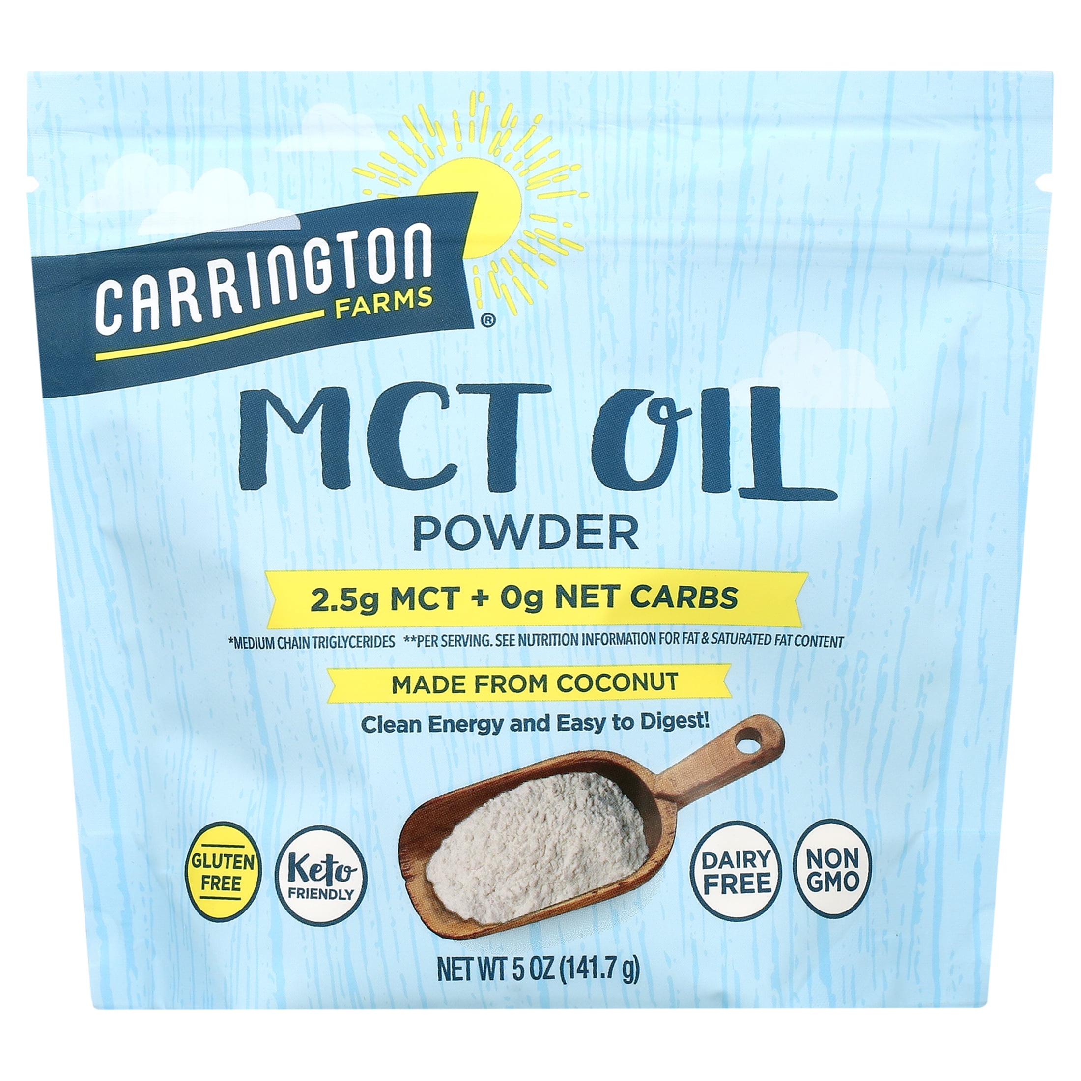 Carrington Farms MCT Oil Powder, 6oz - Walmart.com