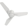 Carro 44" Flush Mount Ceiling Fan without Lights, Small Ceiling Fan ...
