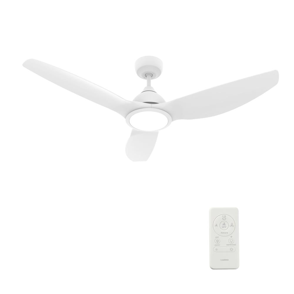 Carro Cranston 52-inch Smart Ceiling Fan with Remote, Light Kit ...