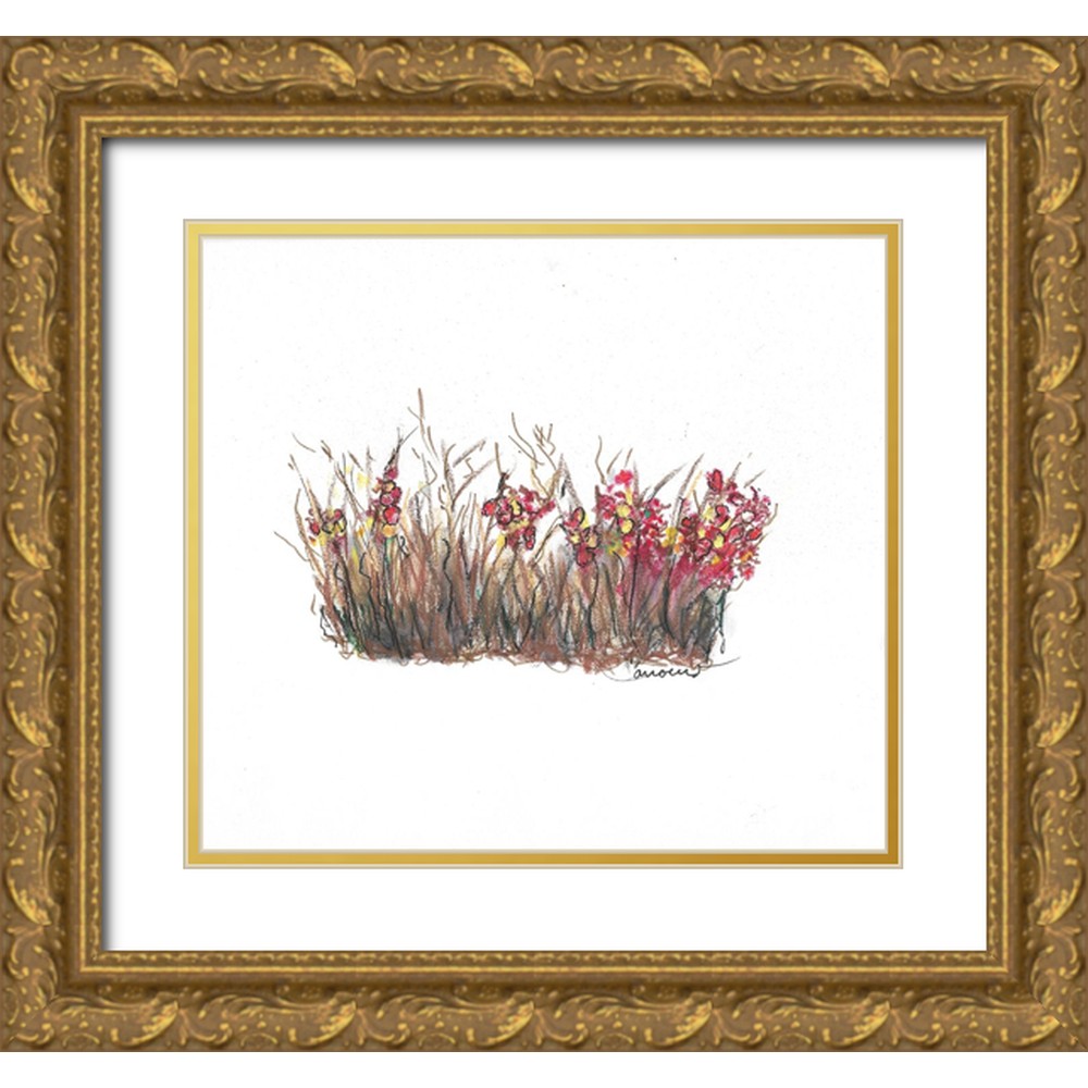 Carroccio, Lisa 13x12 Gold Ornate Wood Framed with Double Matting ...