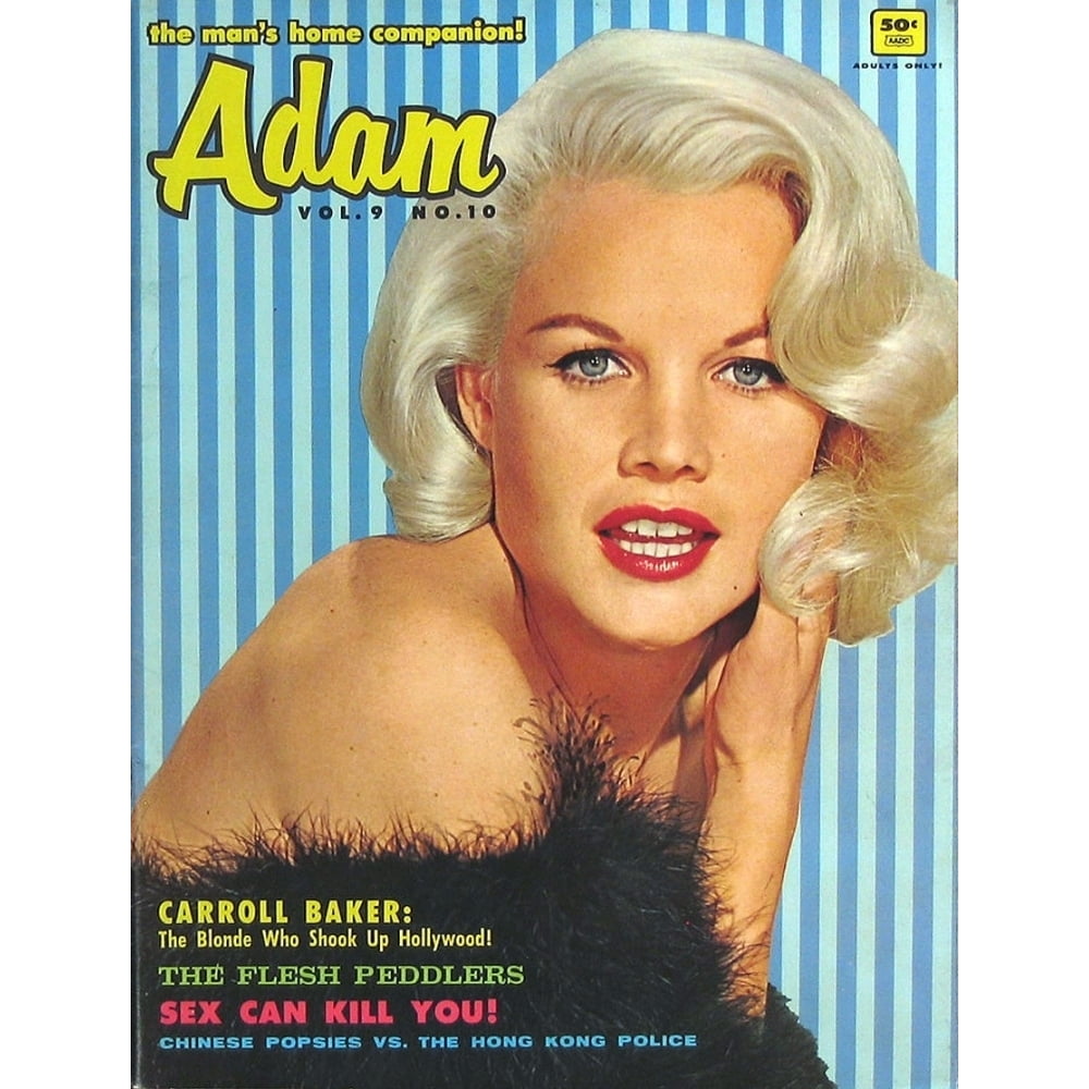 Carroll Baker - Adam magazine cover Photo Print (8 x 10) - Item ...