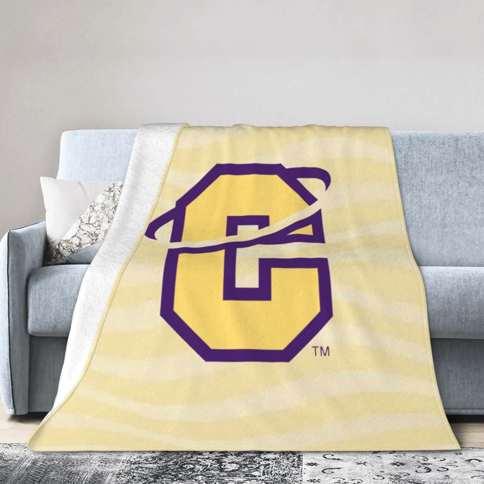Carroll College Fighting Saint Ultra-Soft Micro Fleece Blanket Multi ...