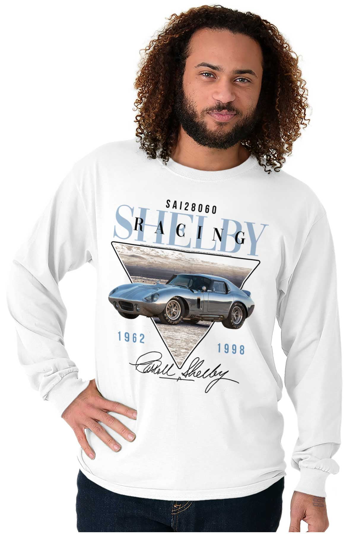 Carroll Shelby Racing Muscle Car Long Sleeve TShirt Men Women Brisco ...