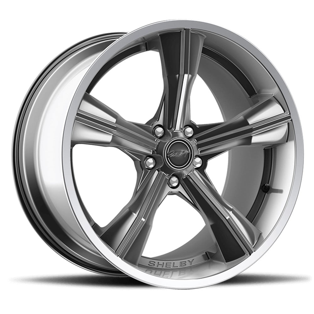 Carroll Shelby Wheels CS11 - 20 x 11 in. - 50mm Offset - Chrome Powder ...