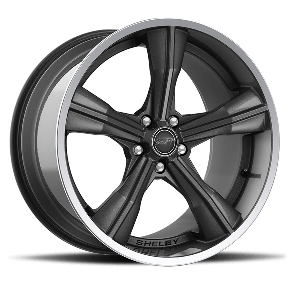 Carroll Shelby Wheels CS11 - 20 x 11 in. - 50mm Offset - Gunmetal Fits ...
