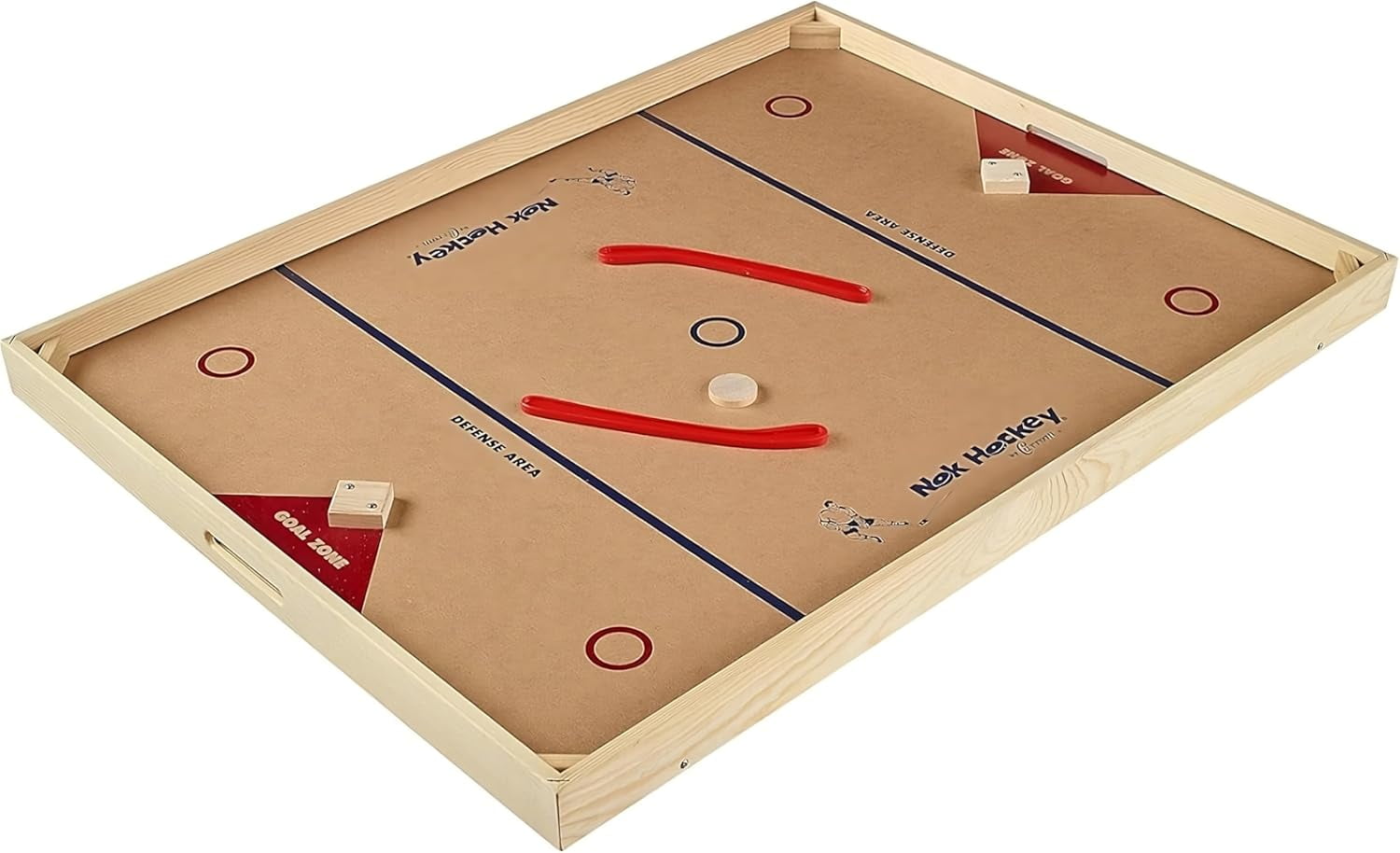 Carrom Champion Nok Hockey Game (Large Size) — Wooden Board Games for ...