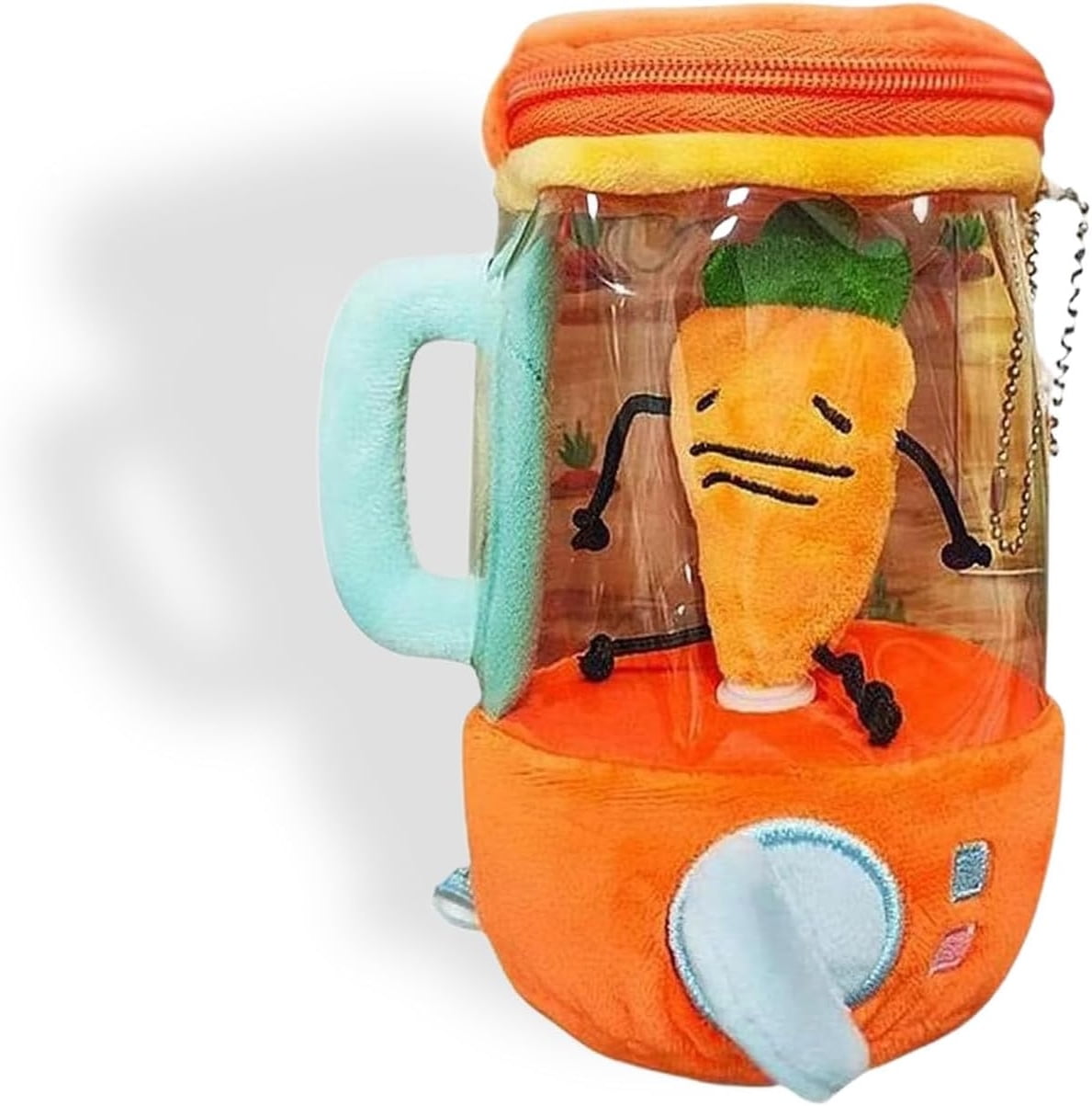 Carrot Blender Plush Toy, Plush Carrot Mixer Toy , Keychain Blender, My ...