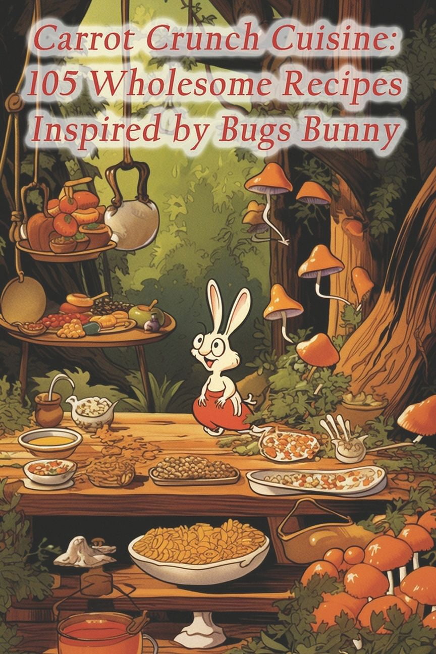 Carrot Crunch Cuisine: 105 Wholesome Recipes Inspired by Bugs Bunny (Paperback) - Walmart.com