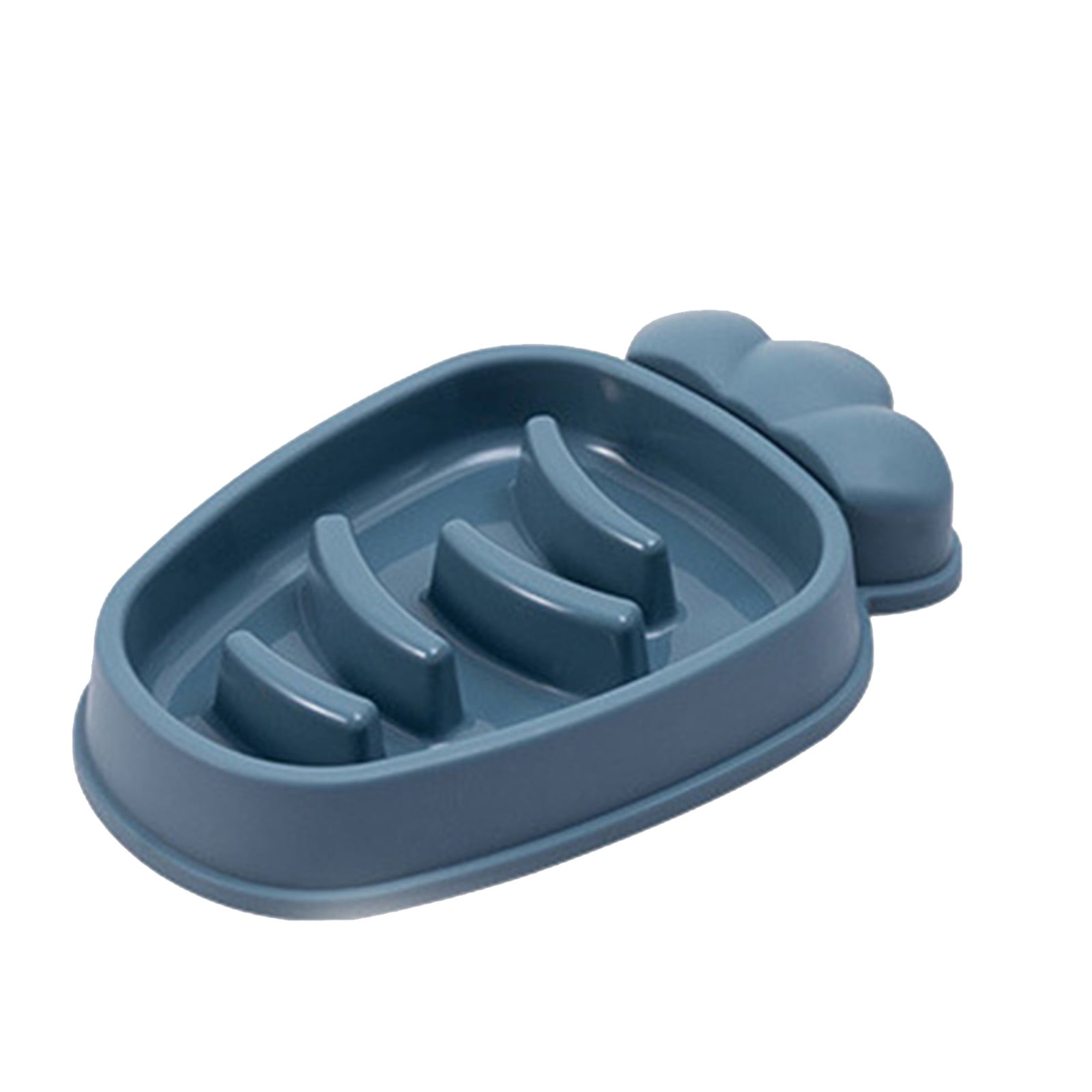 Carrot Design Slow Feeder Dog Bowl, Non- Pet Food Dish for Small ...