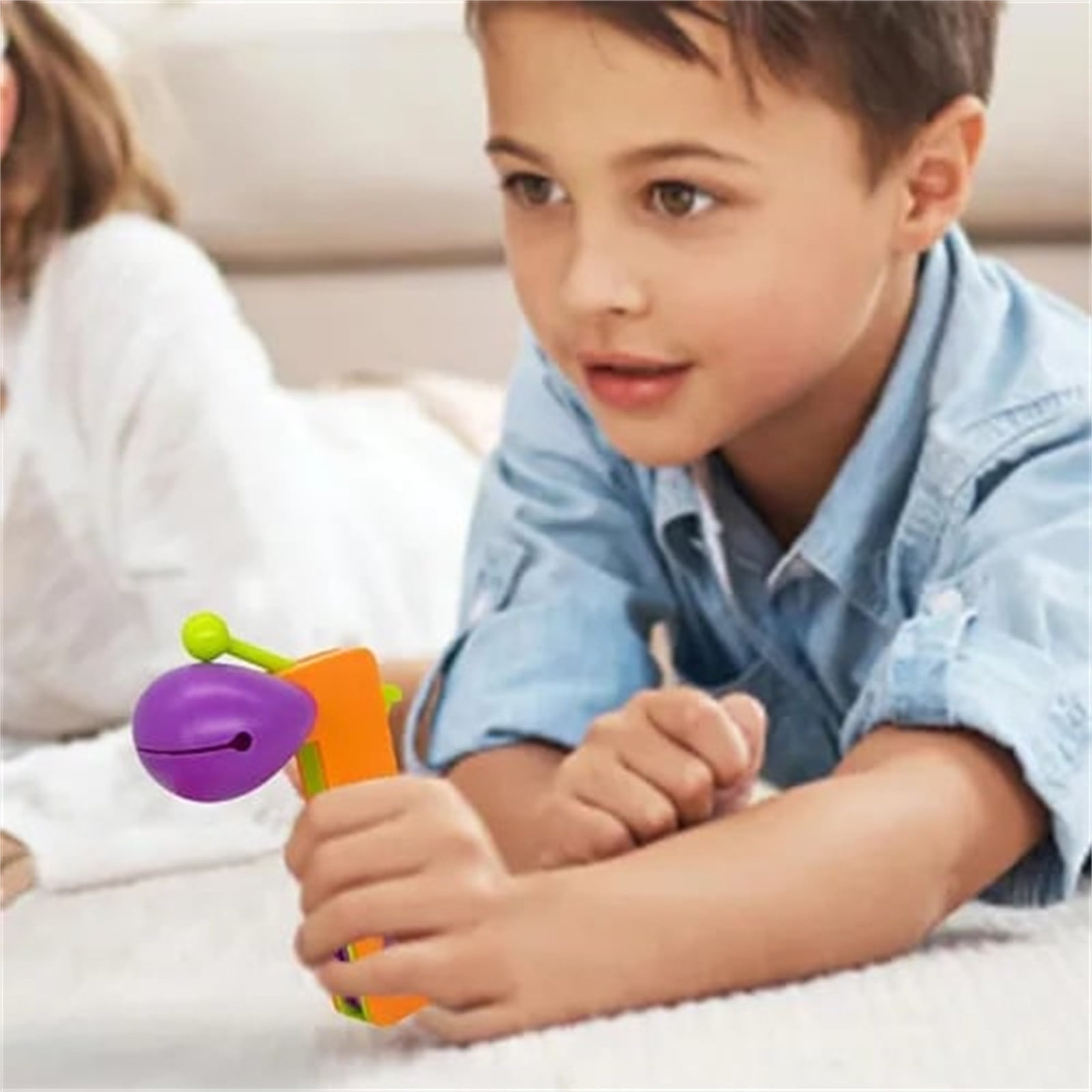Carrot Fidget Snake Stress Reliever, Extendable Sensory Toy with ...