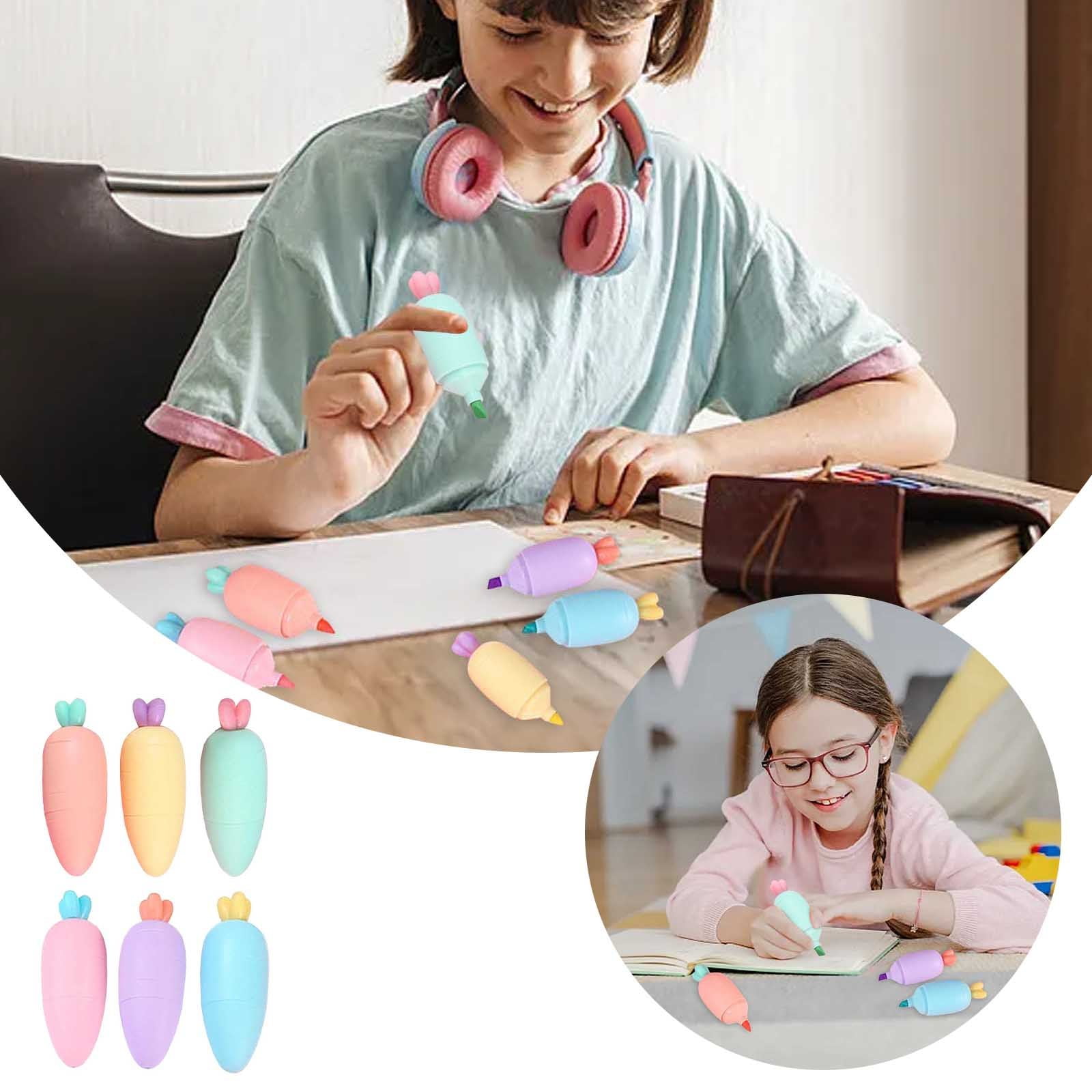 Carrot Markers Easter Carrot Shaped Markers Cute Pastel Carrot Shaped ...