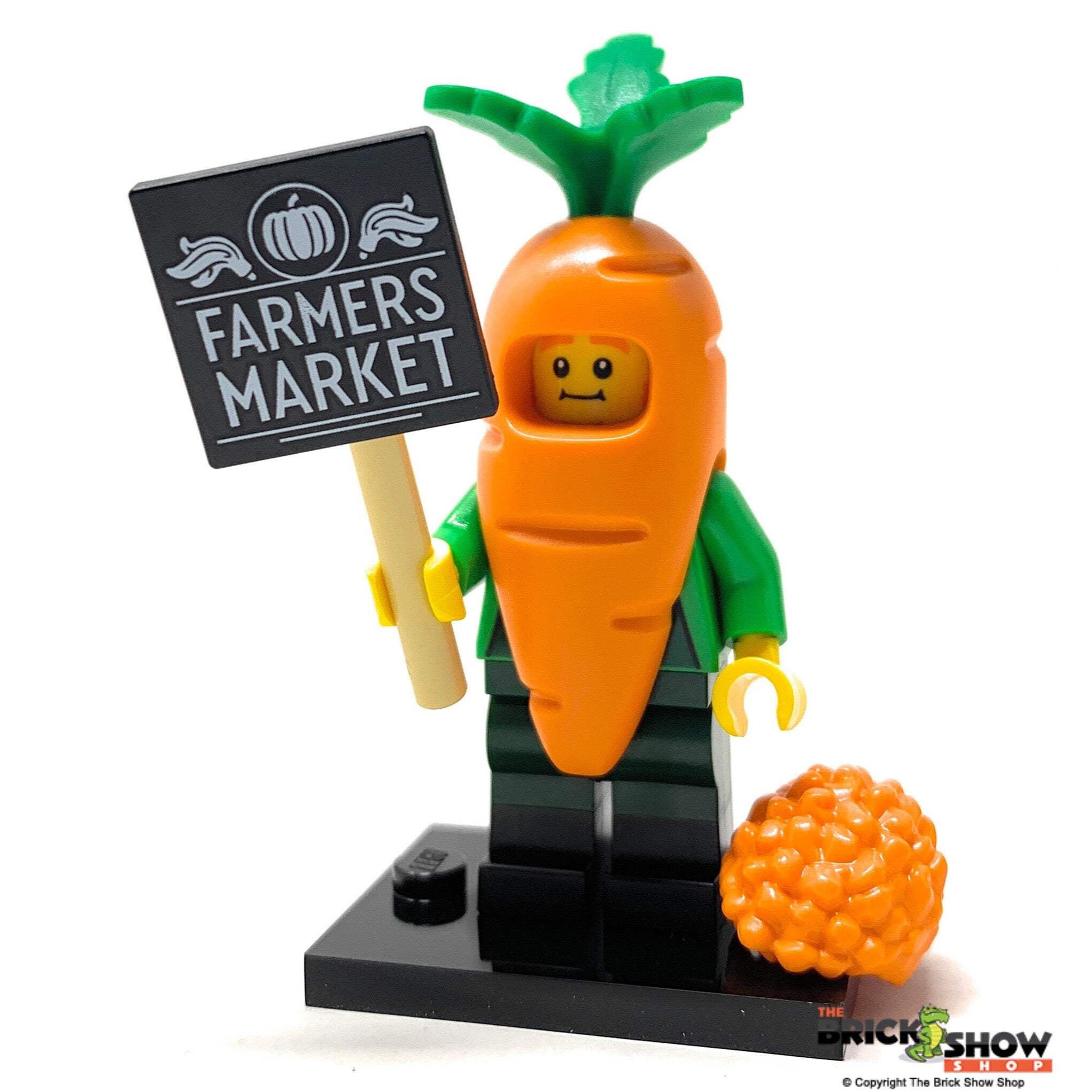 LEGO Carrot Mascot Collectible Minifigure 66733, Series 24, 2023 ...