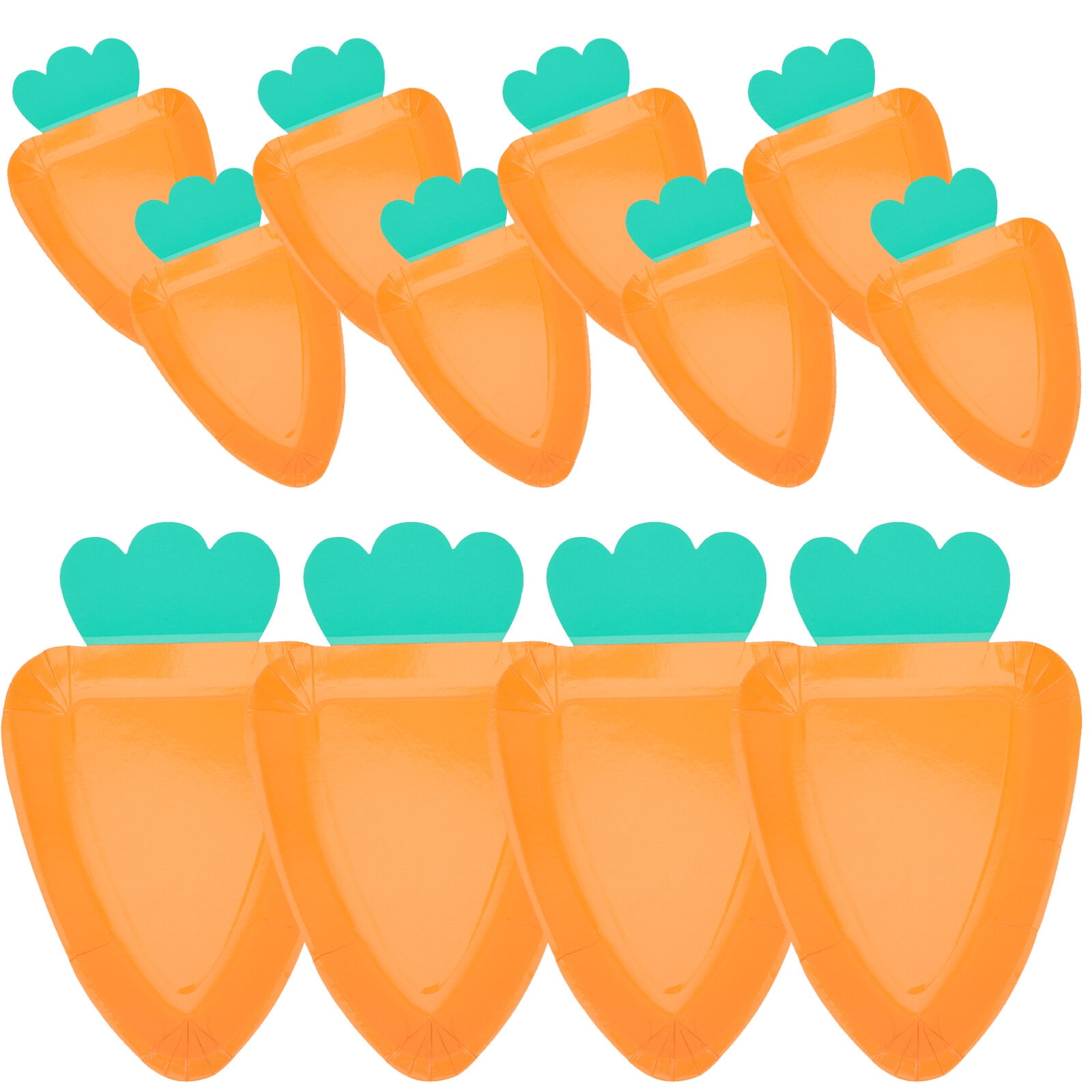 Carrot Paper Plate Delicate Fruit Gathering Food Bunny Birthday Party ...