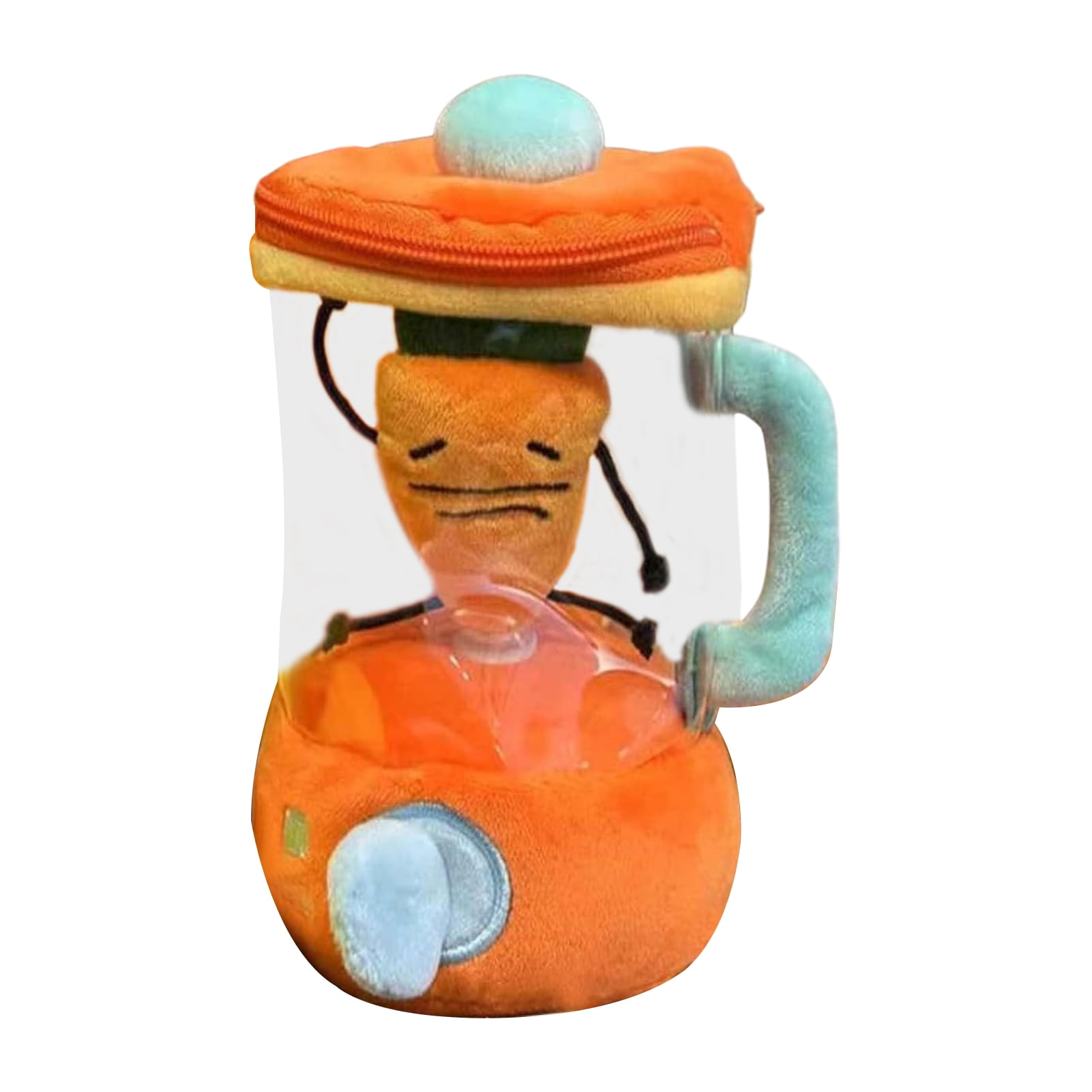 Carrot Plush Toy Carrot Blender Plush Toy Fun Drawstring Rotating ...