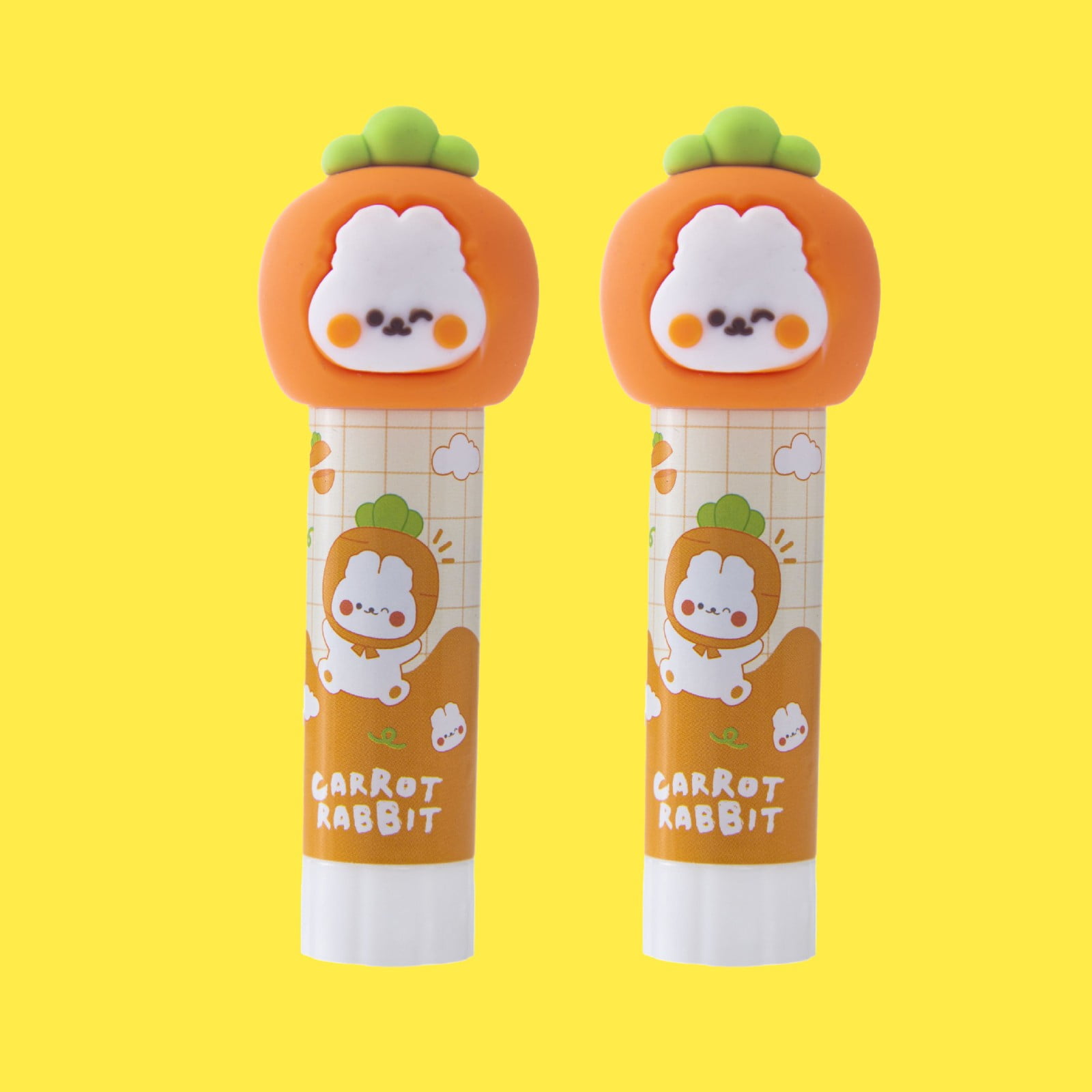 Carrot Rabbit Design Photo Glue Stick Washable Non Wrinkle Acid Free ...