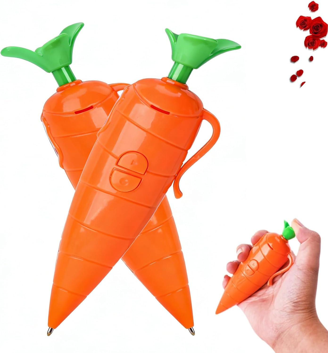 Carrot Recorder Pen 2 Pack,Carrot,Voice with Audio,Cute Recording ...