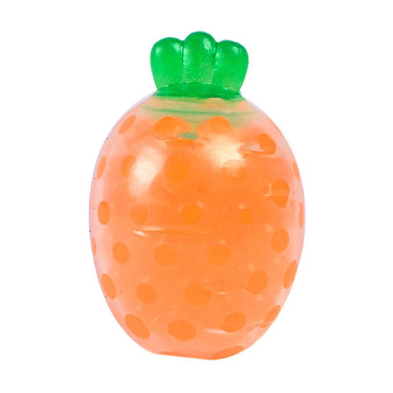 Carrot Stress Relief Toy for Kids, Squeeze and Pinch Beads ...