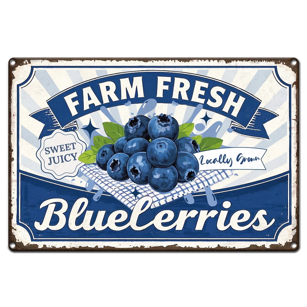 Carrot Vintage Metal Tin Sign Iron Poster Painting Rounded Rectangle ...