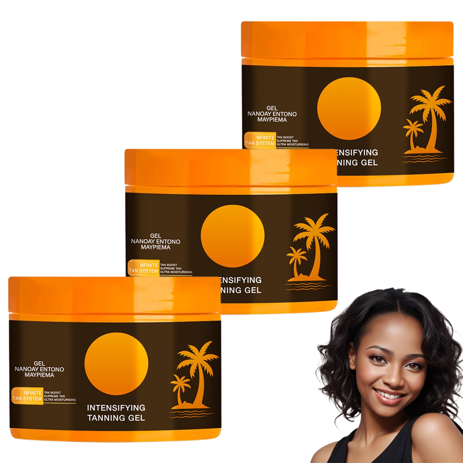 Carroten Tanning Gel Intensive Tanning Gel, Natural Tanning Accelerator Cream Gel, Hydrating ...