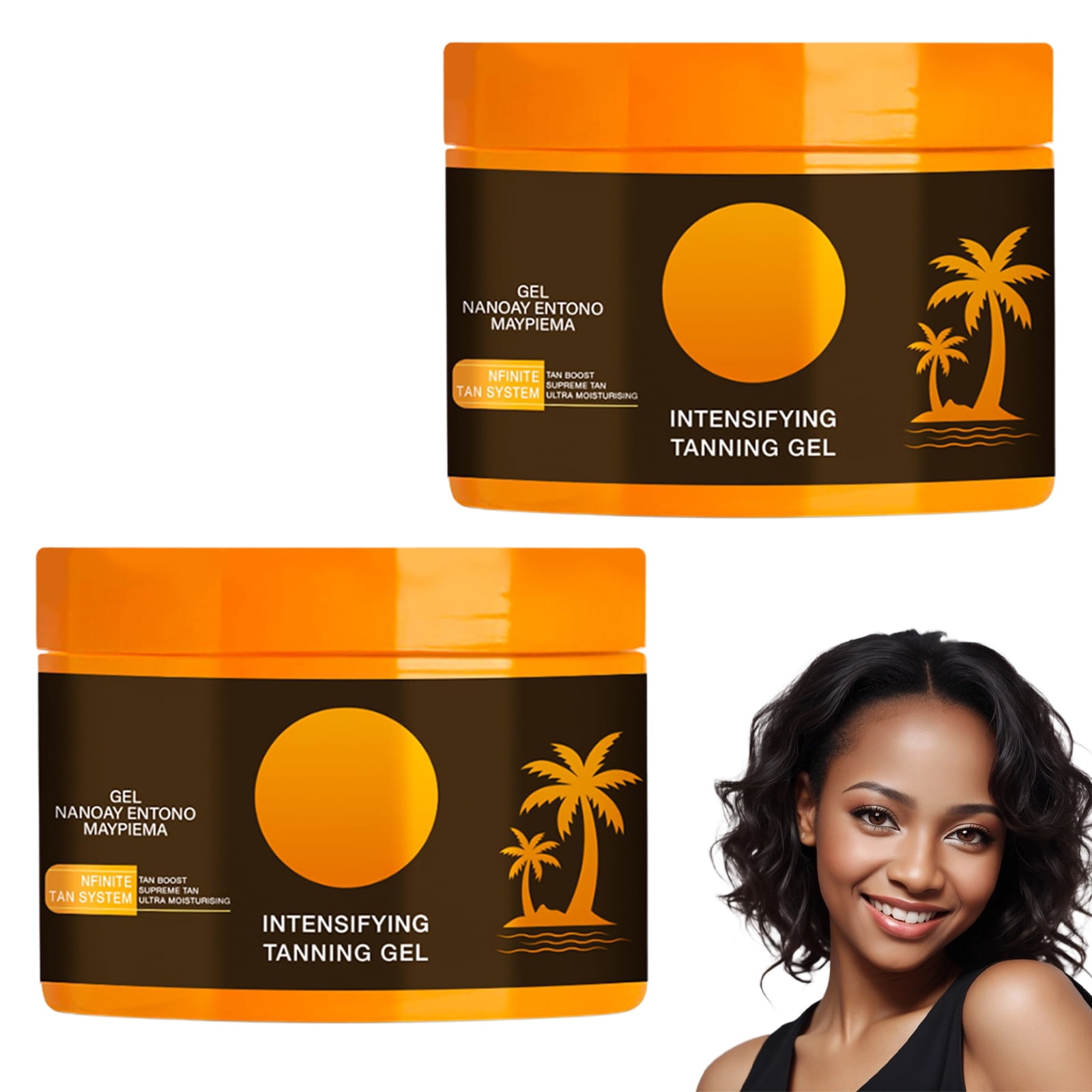 Carroten Tanning Gel Intensive Tanning Gel, Natural Tanning Accelerator Cream Gel, Hydrating ...