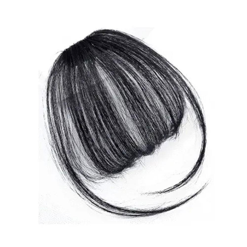Carroterr Natural Fringe Bangs Clip In Hair Extension One Piece Real as ...