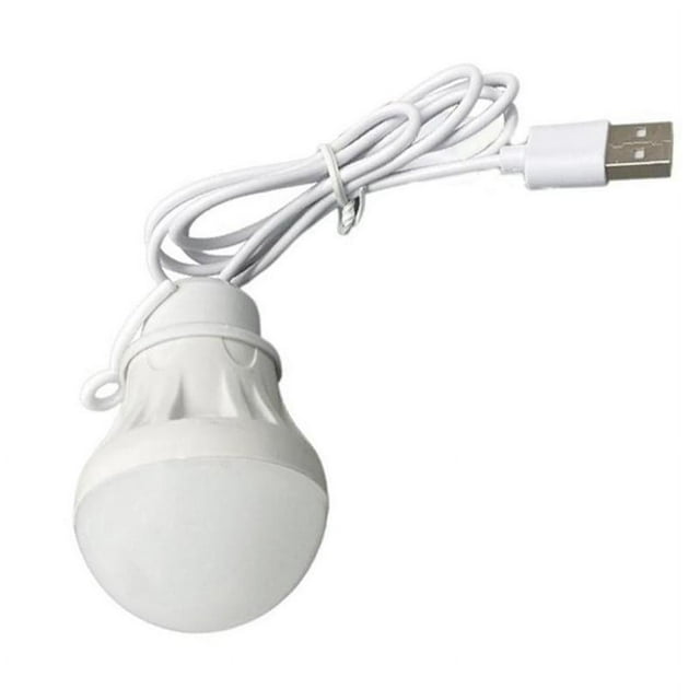 Carroterr USB LED Bulb 5V 5W Emergency Lamp Low Consumption Camping Light Hook 2024 L5G6 ...