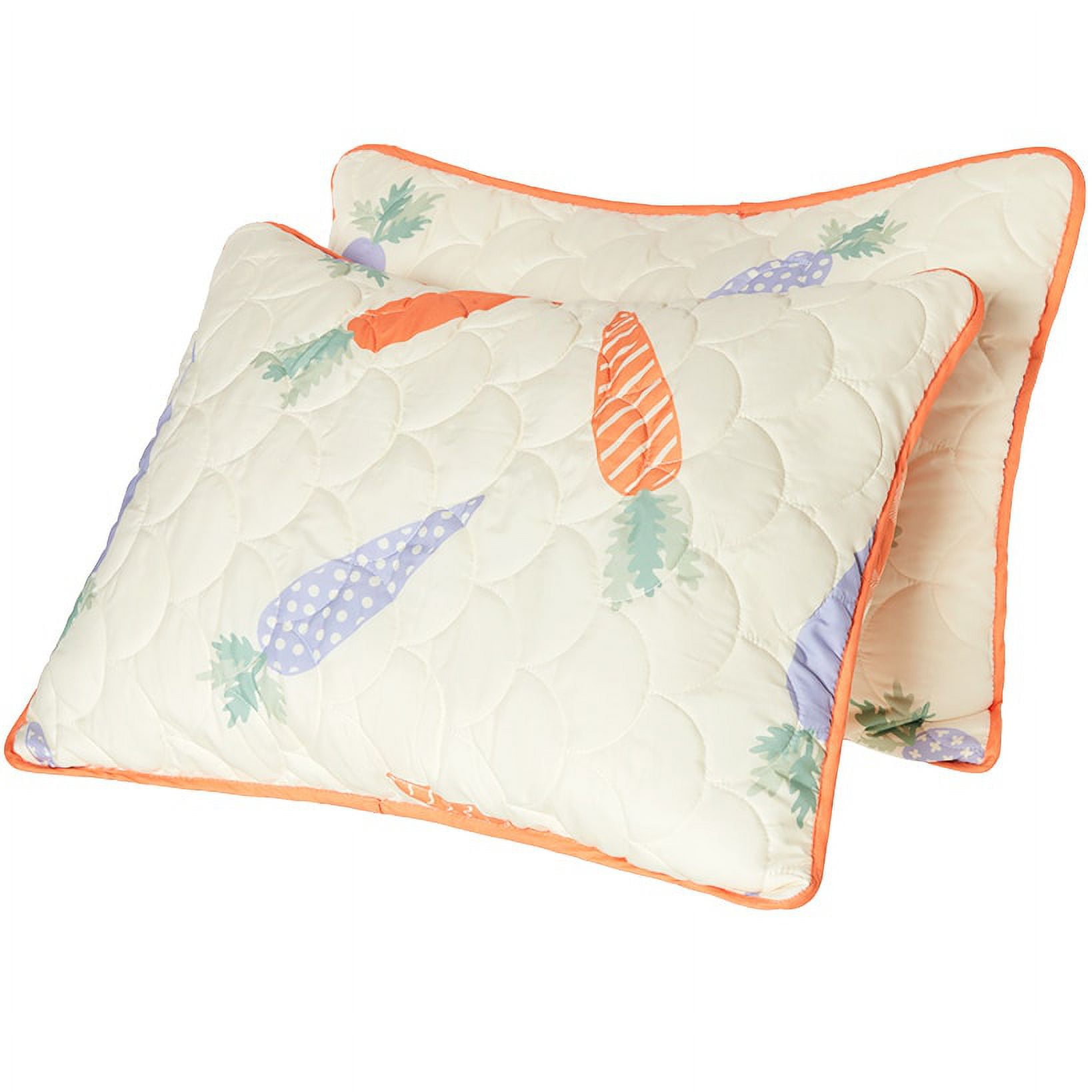 Carrots Quilt Ensemble - Standard Sham - Walmart.com
