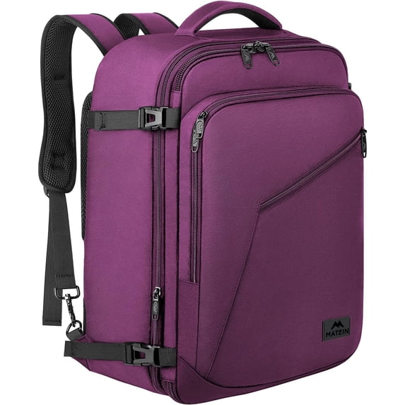 Carry on Backpack, Extra Large Travel Backpack Expandable Airplane ...