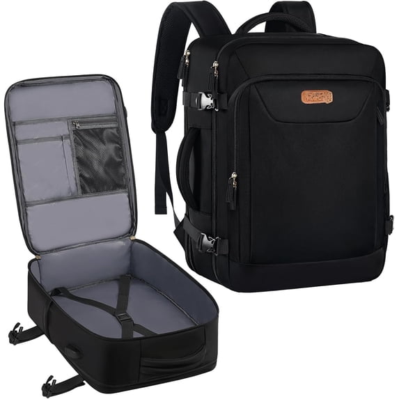Carry Backpack, Flight Approved Travel Backpack with USB Charge Port ...