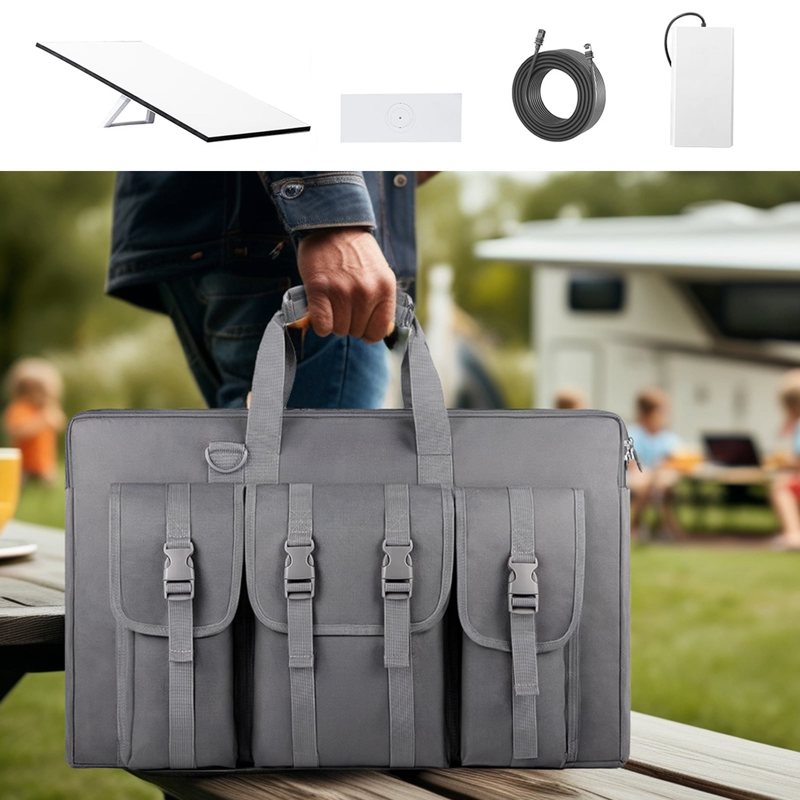 Carry Bag for Starlink Gen 3, Travel Case Carrying Bag Storage Box ...