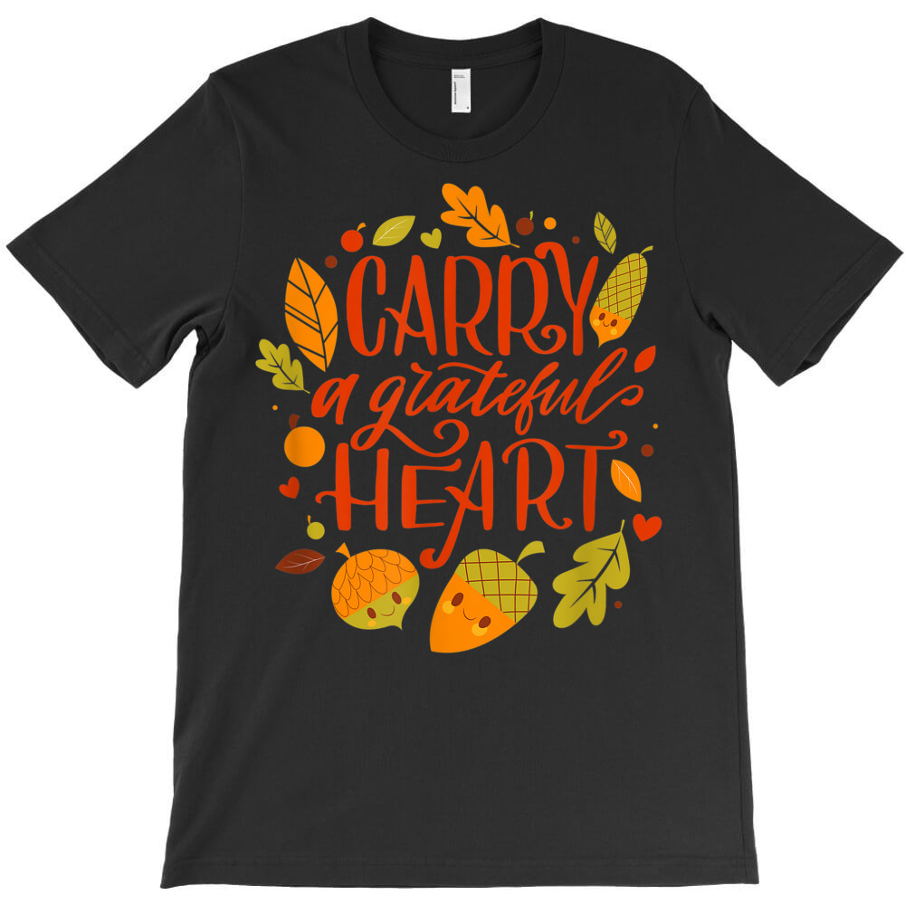 Carry Grateful Heart Thanksgiving Blessed Thankful Meme, Holiday G19319 ...