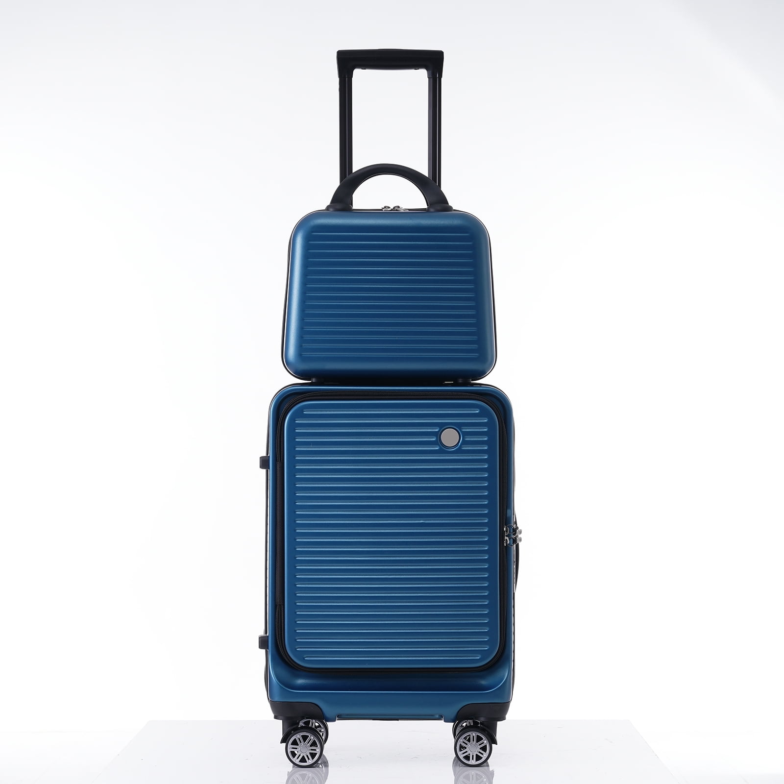Carry On Luggage 20 Inch, Carry On Luggage with USB Port, ABS Hardside ...