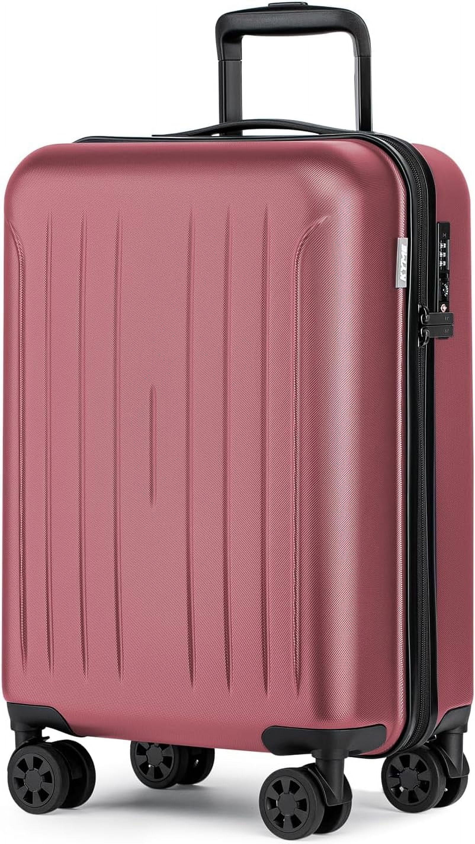 Carry on Luggage 22x14x9 Airline Approved, 20 Inch Hardside Suitcases ...
