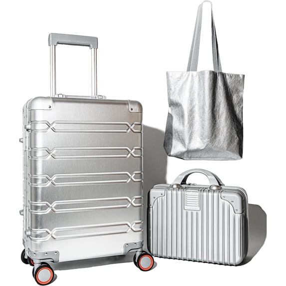 Carry Luggage 22x14x9 Airline Approved, TSA Lock Carry Suitcase Hard ...