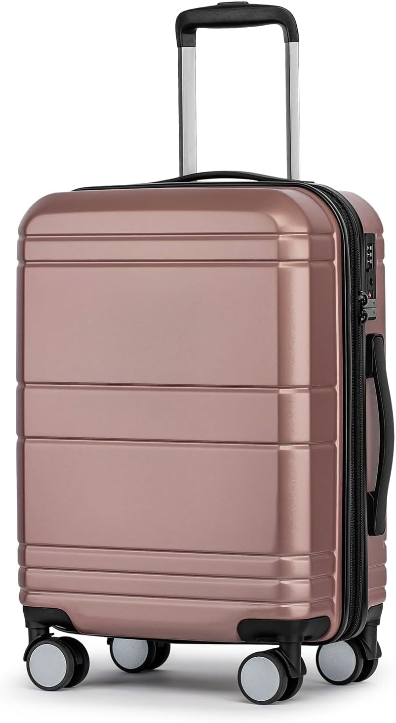 Carry Luggage 22x14x9 Airline Approved with TSA Lock Hard Shell Carry ...