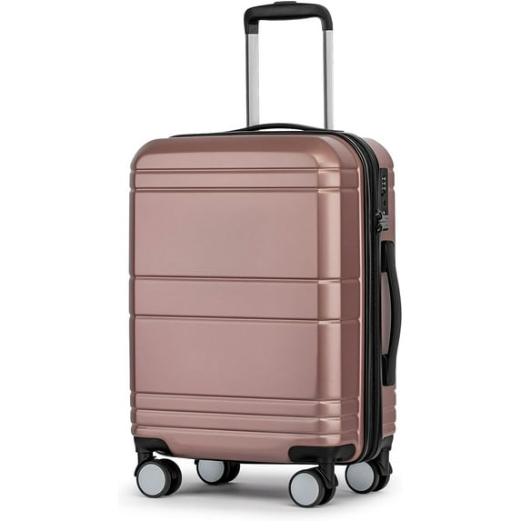 Carry Luggage 22x14x9 Airline Approved with TSA Lock Hard Shell Carry ...