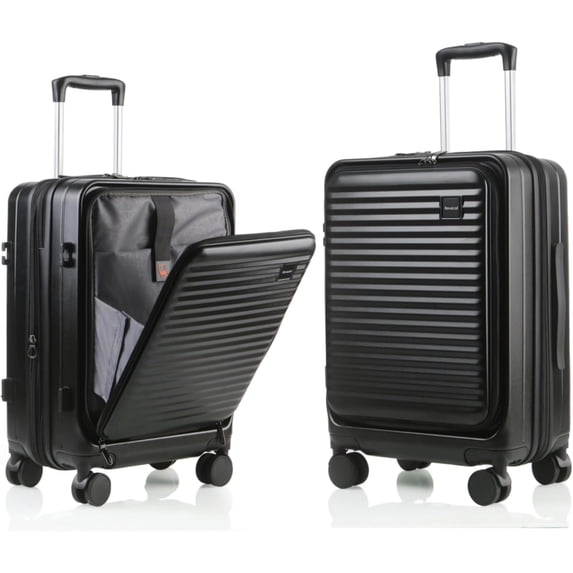 Carry Luggage Airline Approved, 20 Inch Expandable PC Hardside ...