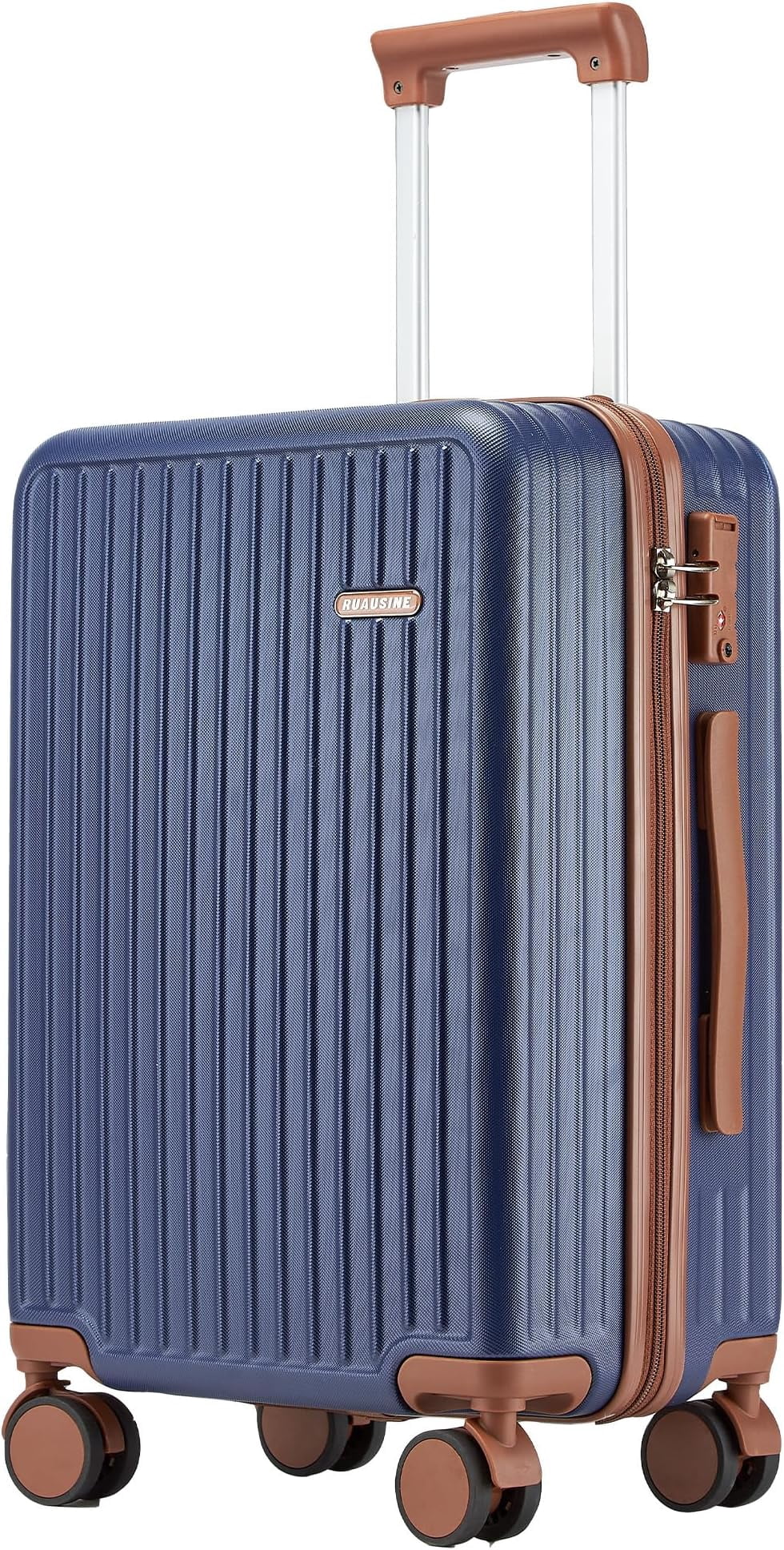 Carry Luggage Airline Approved, Hardside Carry- Suitcase with Spinner ...