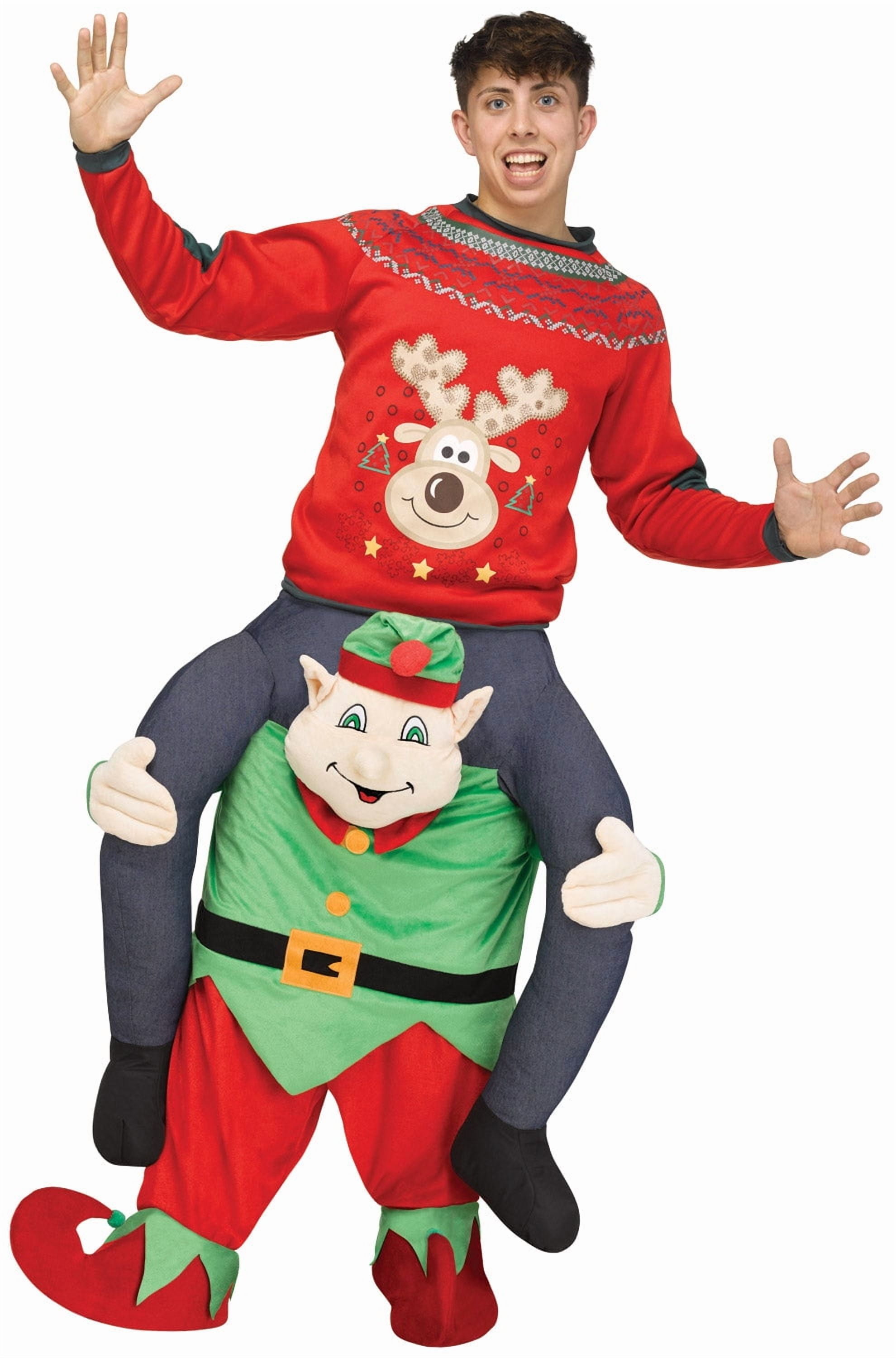 Carry Me Elf Adult Costume - Walmart.com