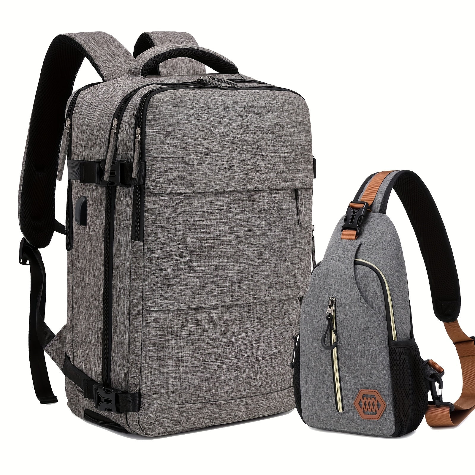 Carry On 15.6 inch Carry On Luggage Rucksack Backpackt,Waterproof ...