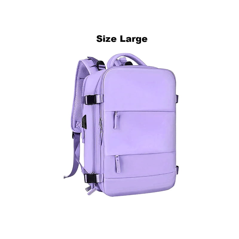 Carry On Backpack Flight Approved Hiking Waterproof Large Anti Theft ...