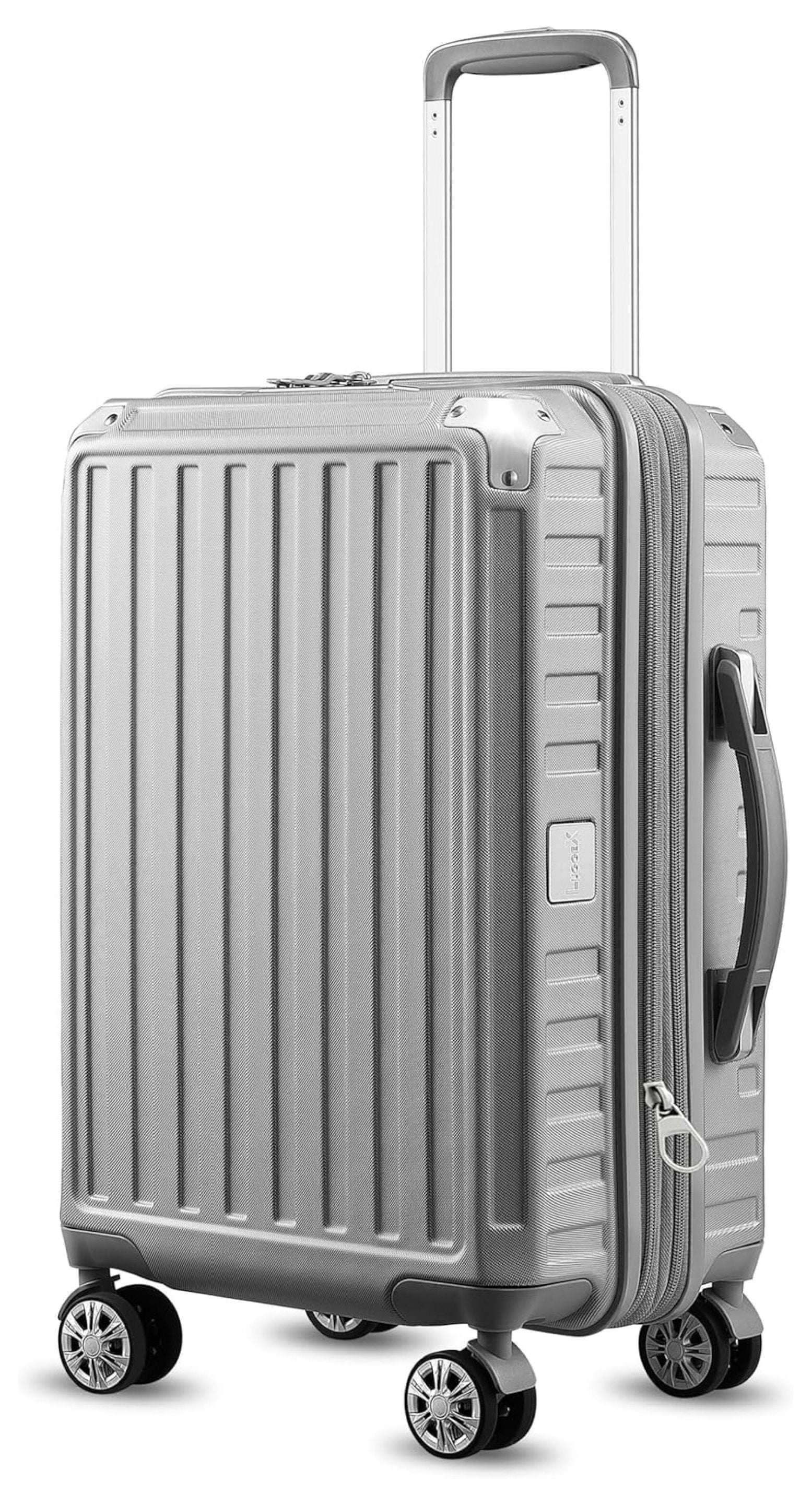 Carry On Luggage 22x14x9 Airline Approved, PC Expandable Hard Shell ...