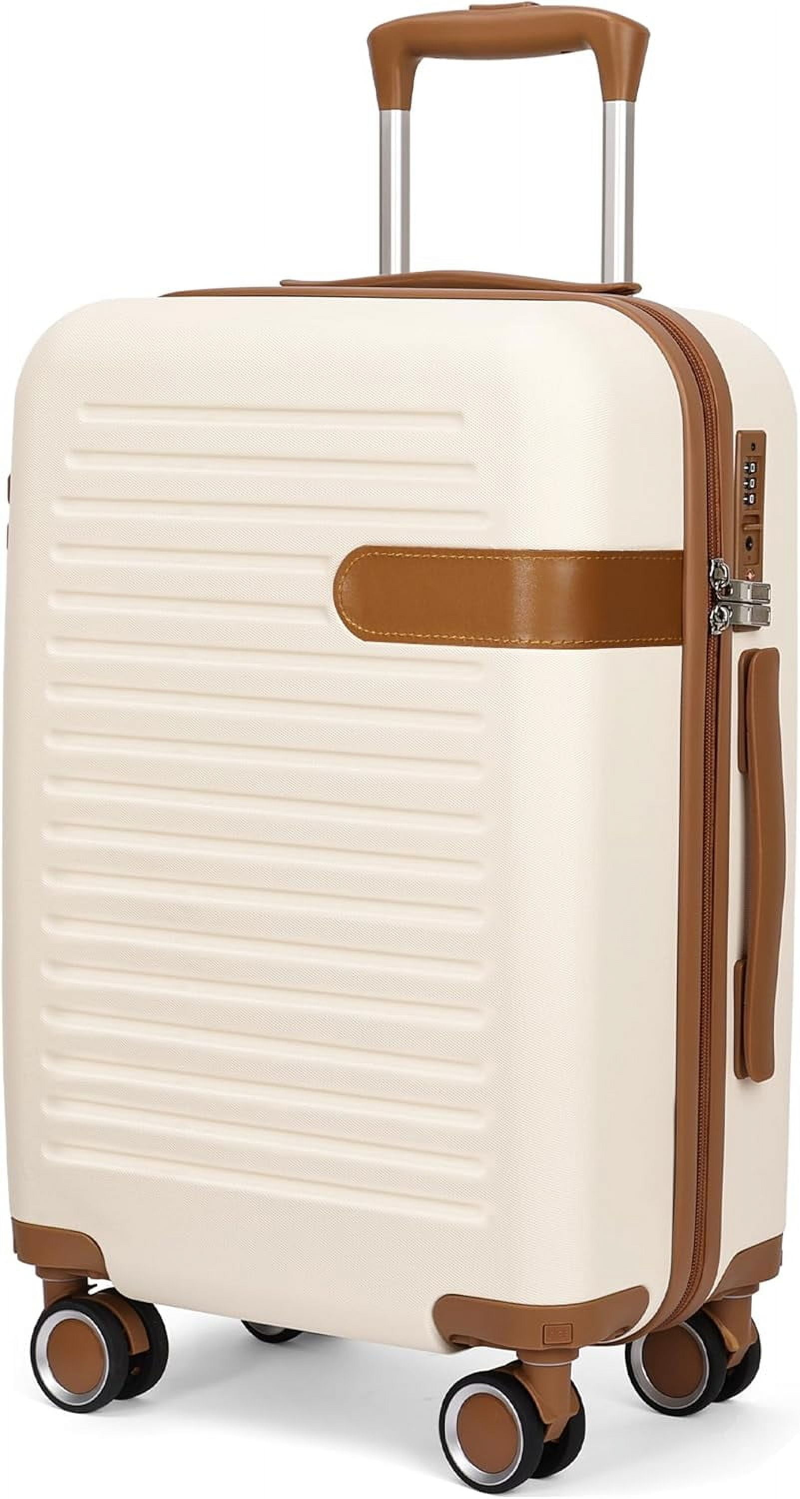 Carry On Luggage 22x14x9 Airline Approved with Spinner Wheels, 20-inch ...