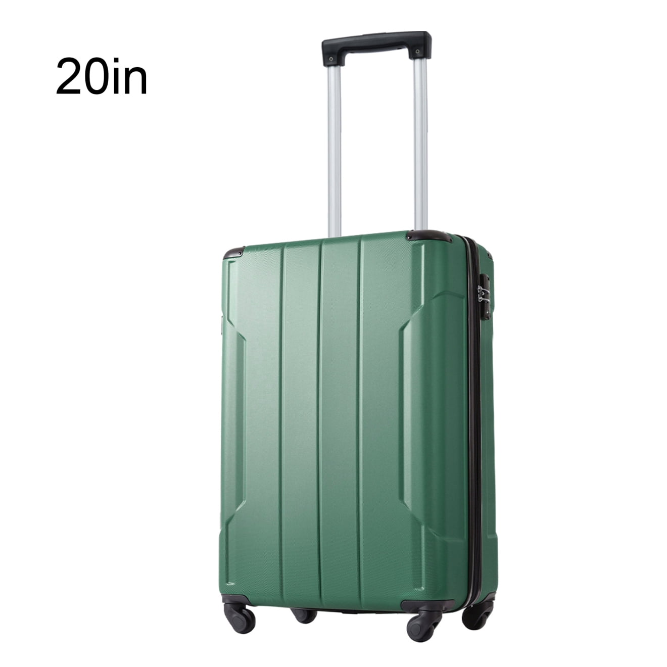 Carry On Luggage with Spinner Wheels, Lightweight Hardside Suitcase ...