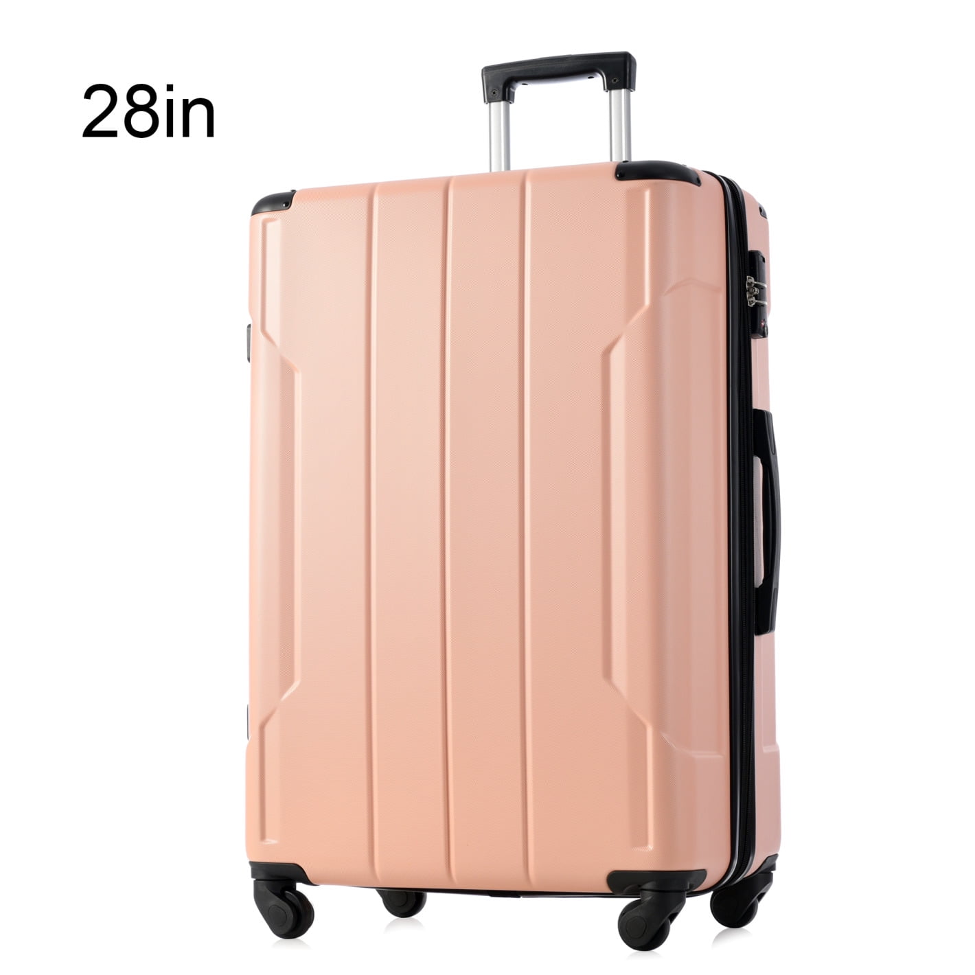Carry On Luggage with Spinner Wheels, Lightweight Hardside Suitcase ...